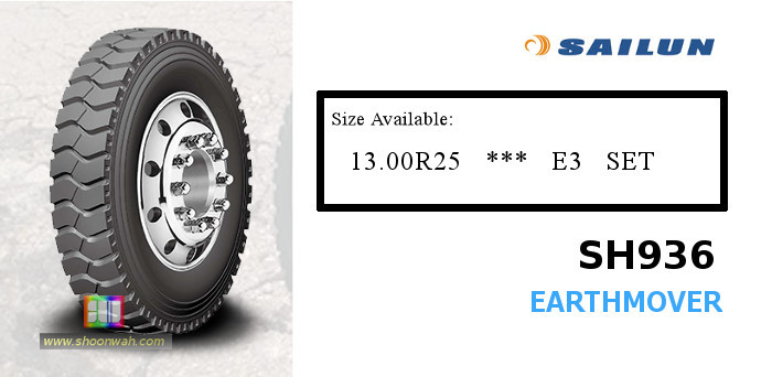 1300R25 Sailun S936 E3 EarthMover Tube Type OTR Radial Tires