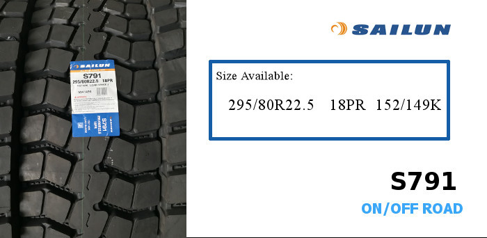 295/80R22.5 commercial trailers buses trucks tubeless TL radial tires - Sailun